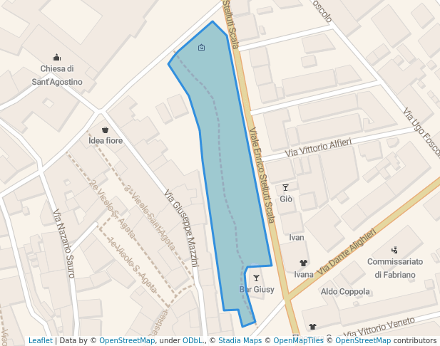 Parco della Pisana in Fabriano | Map and Routes