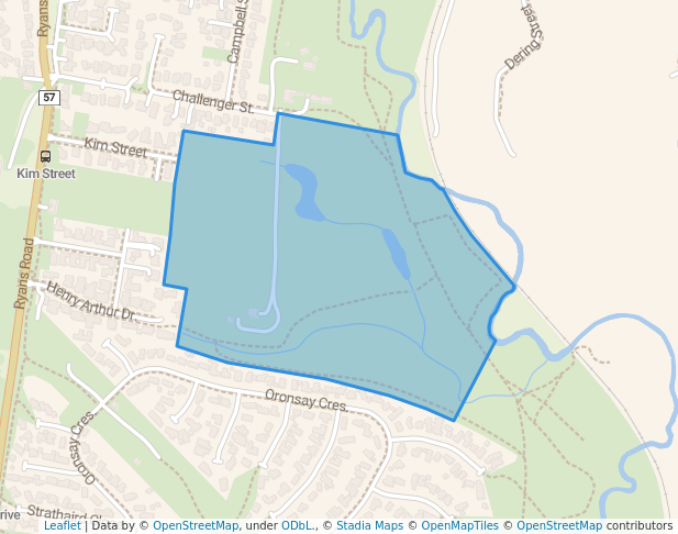 Challenger Street Reserve in Diamond Creek | Map and Routes
