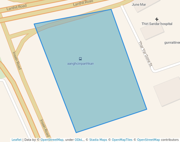 Insein Park in Yangon | Map and Routes