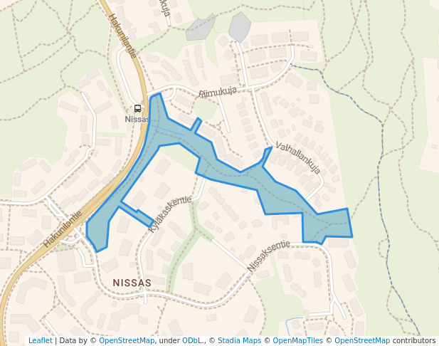 Kyläkaski in Vanda | Map and Routes