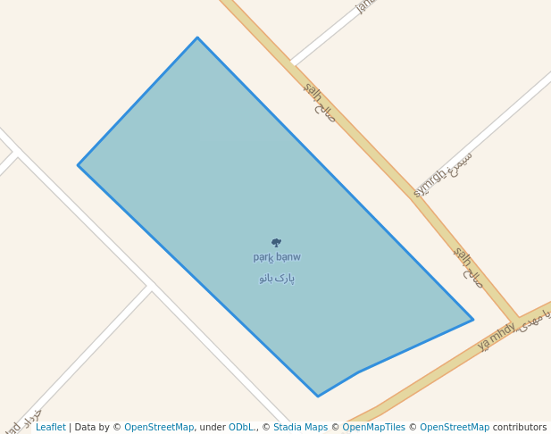 پارک بانو in Izeh | Map and Routes
