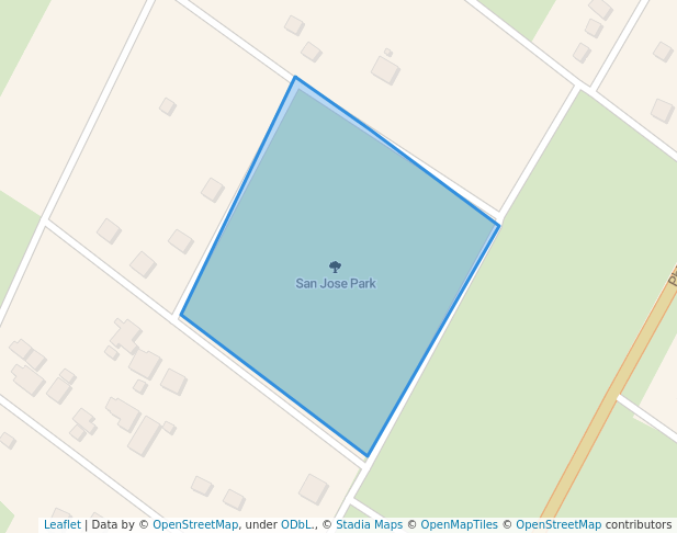 San Jose Park in San Pablo | Map and Routes