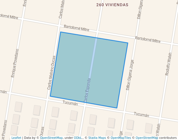 Espacio 260 Viv. in General Roca | Map and Routes
