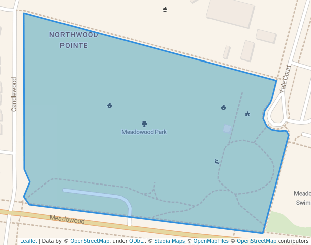 Meadowood Park in Irvine | Map and Routes