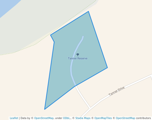 Tanner Reserve in Legana | Map and Routes