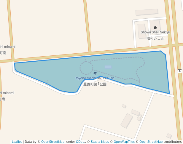 豊野町第1公園 in Kasukabe | Map and Routes