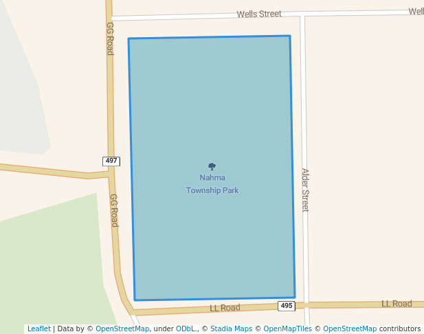 Nahma Township Park in Nahma | Map and Routes