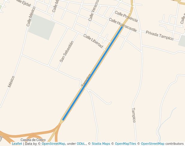 Parque Lineal in Jala | Map and Routes