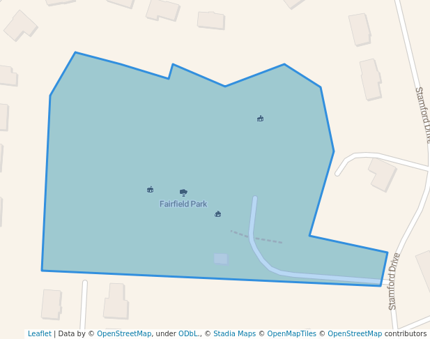 Fairfield Park in Newark | Map and Routes