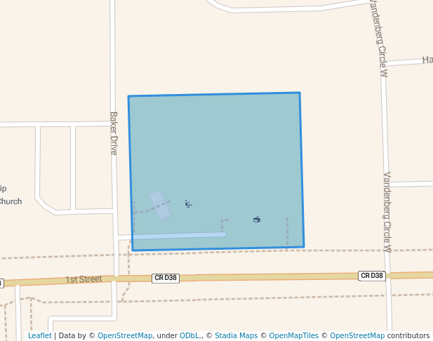 Bishop Field in Sergeant Bluff | Map and Routes