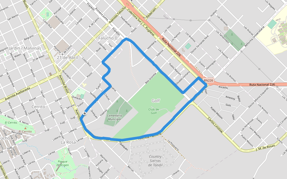 Golf Walking And Running Trail - Tandil, Buenos Aires Province ...