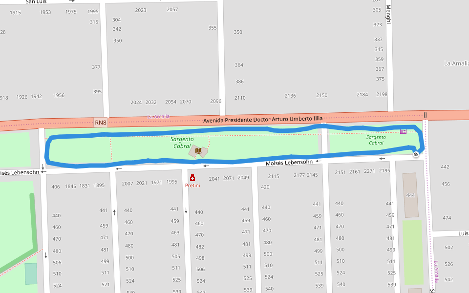 Sergeant Cabral Walking And Running Trail - Pergamino, Buenos Aires ...