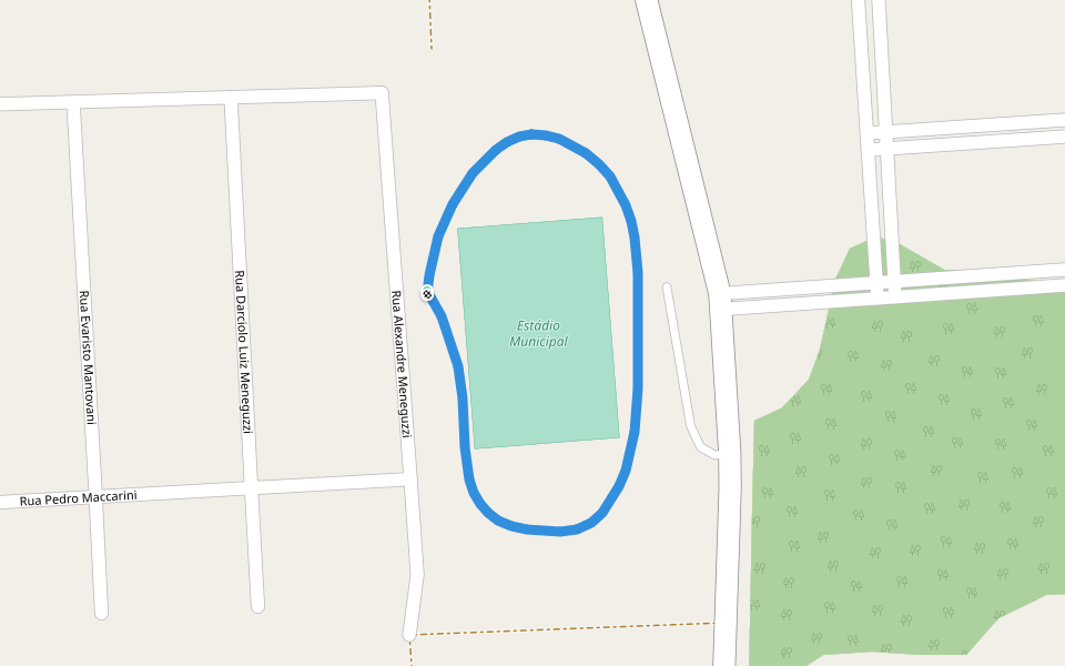 Municipal Stadium Walking And Running Trail - Casca, Rio Grande do Sul ...