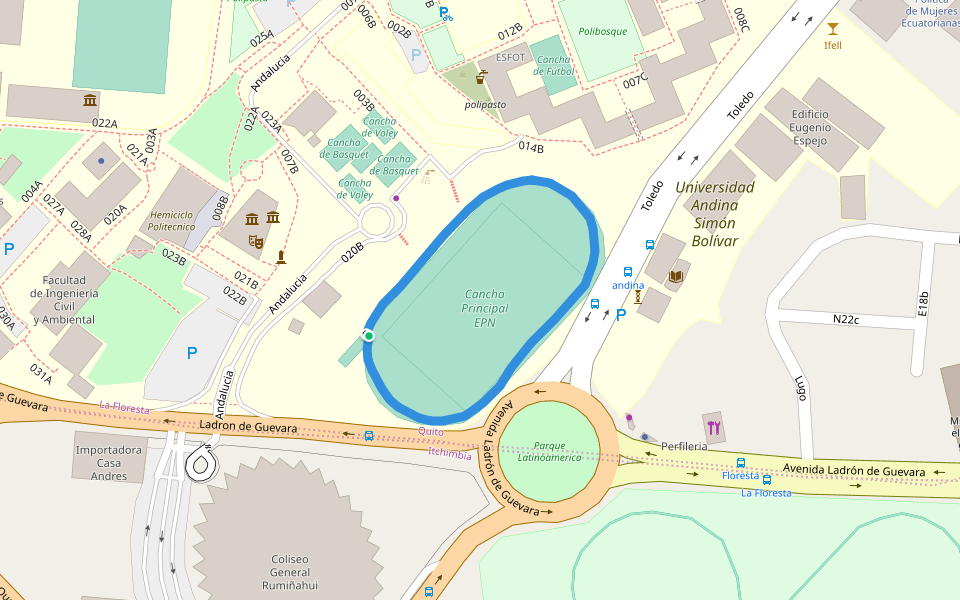 National Polytechnic School (EPN) Walking And Running Trail - Quito ...