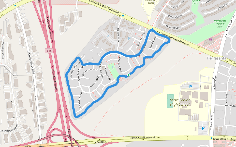 Tierrasanta regional park Sendero - San Diego, California, Estados ...