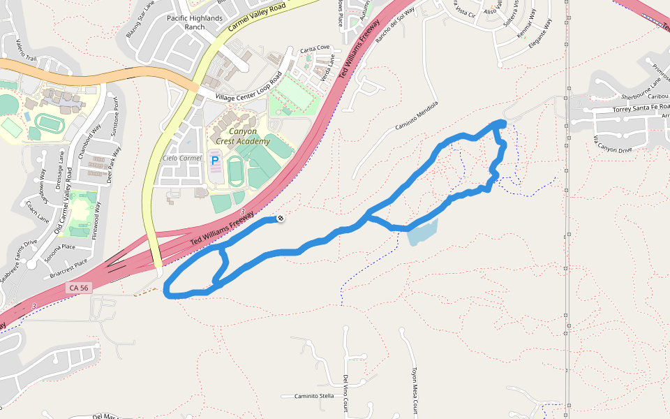 Switchbacks Hiking Trail - San Diego, California, USA | Pacer