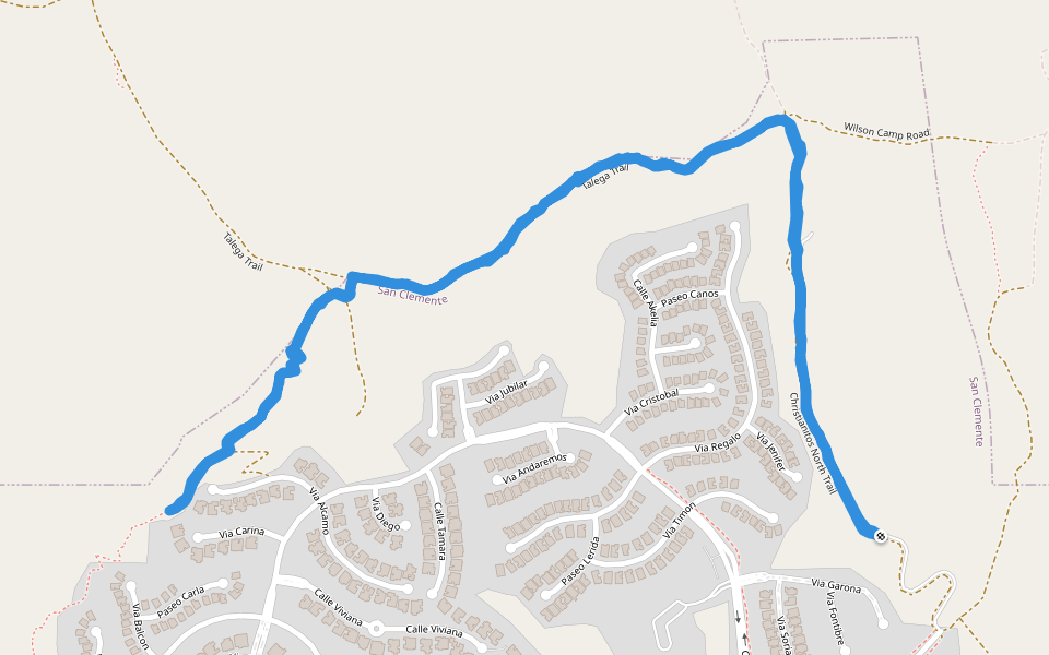 Christianitos North Trail - Talega Trail Hiking - San Clemente ...