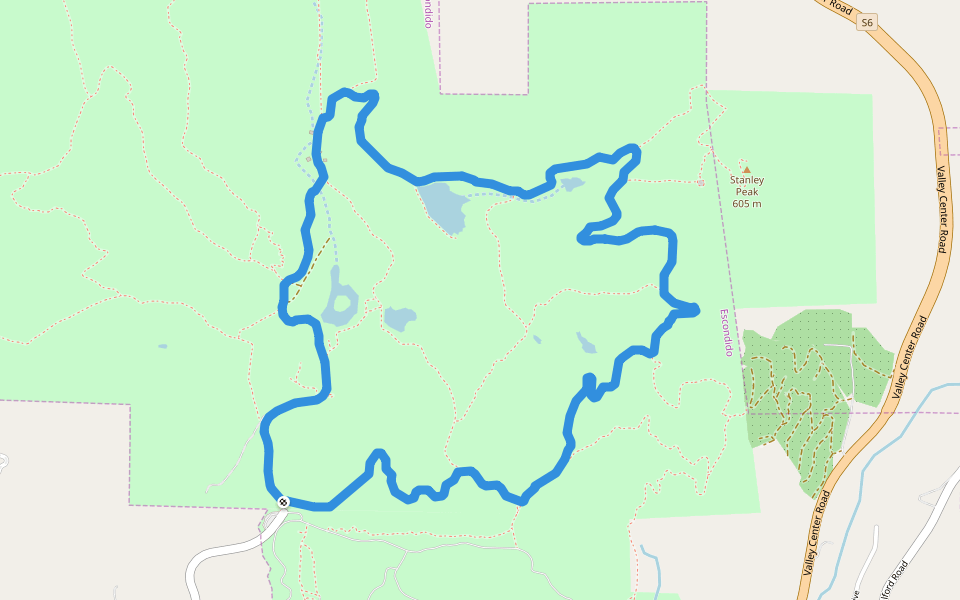 Daley Ranch in California | Walking Map