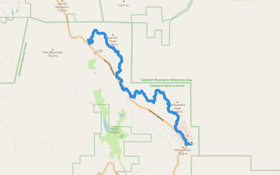 Pacific Crest Trail Hiking - Julian, California, USA | Pacer