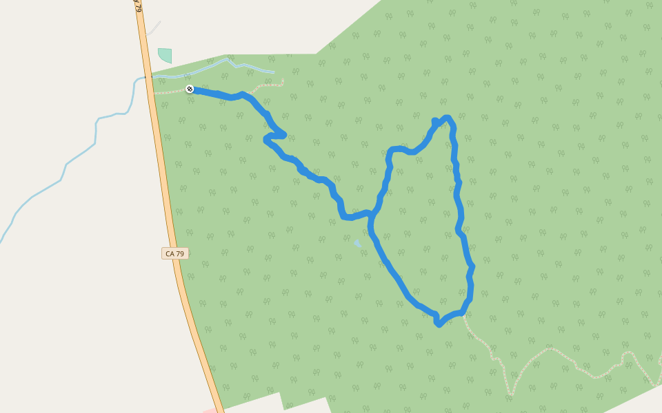 Santa Ysabel Preserve - West Vista Loop Trail Ruta de senderismo ...