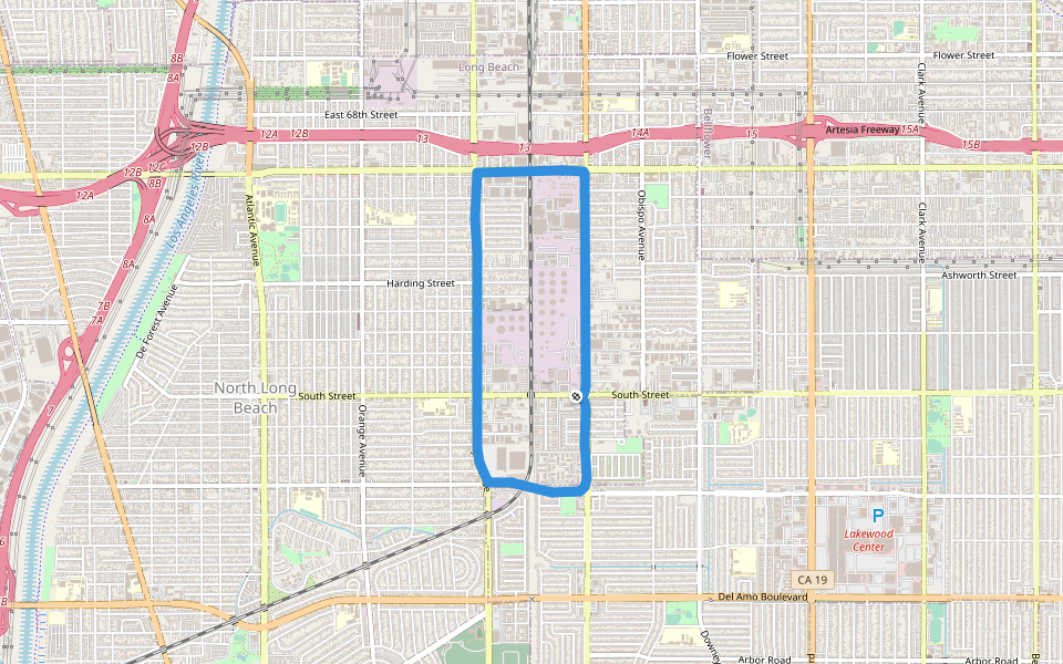 Cherry Ave Walking And Running Trail - Long Beach, California, USA | Pacer