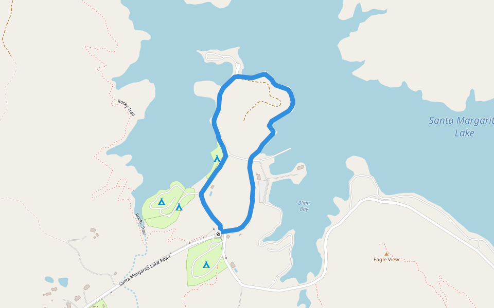 Santa Margarita California Map Santa Margarita California Map Poster,