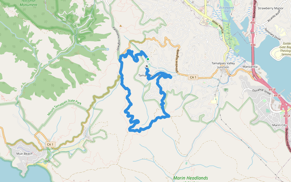 Miwok Trail Hiking - Mill Valley, California, USA | Pacer