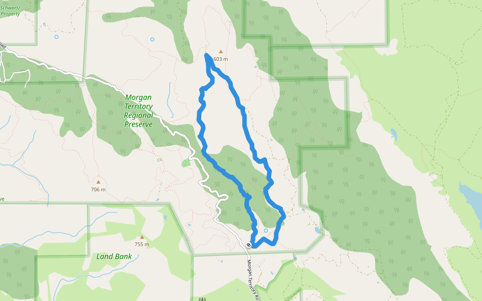Morgan Territory Regional Preserve Hiking Trail - Livermore, California ...