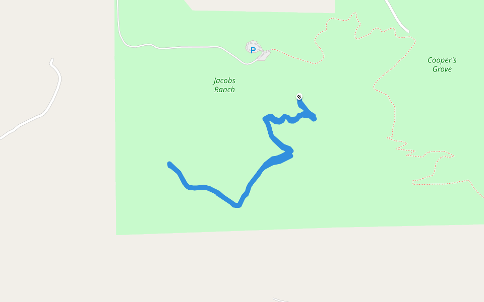 Jacobs Ranch in California | Walking Map