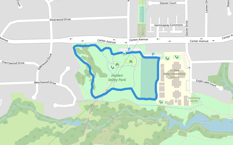 Hidden Valley Community Map