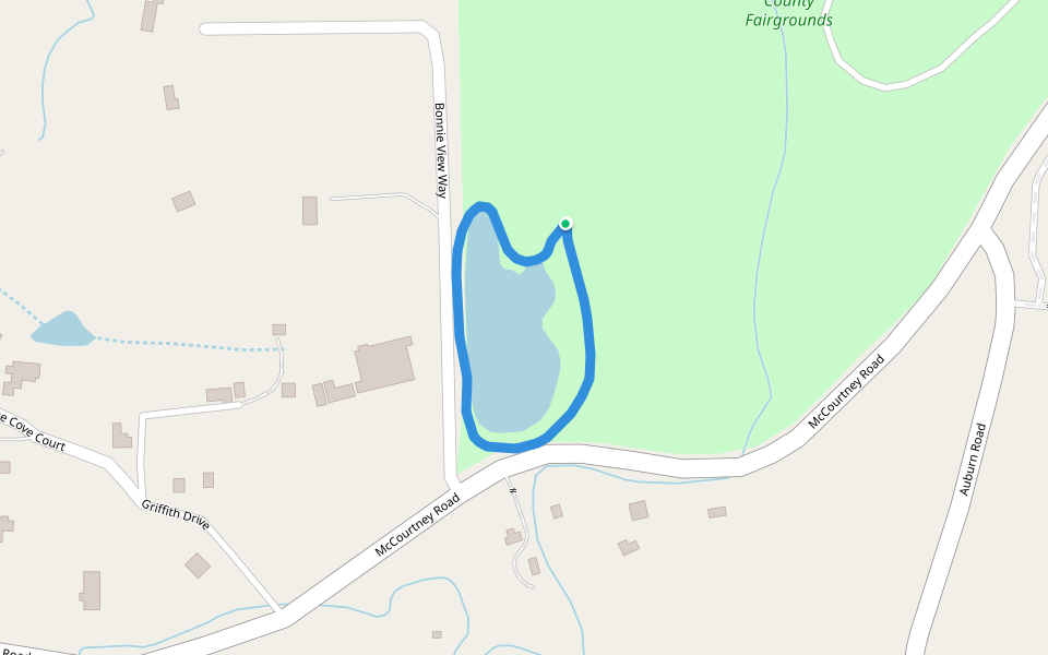 Nevada County Fairgrounds in California | Walking Map