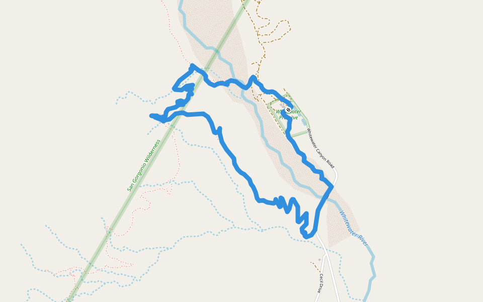 Sand to Snow National Monument Walking And Running Trail - Whitewater ...