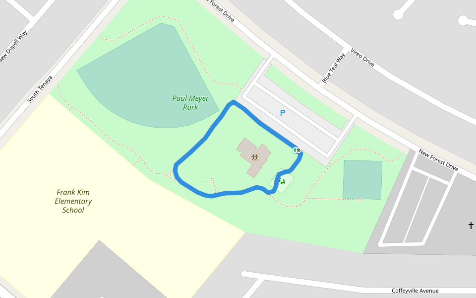 Paul Meyer Park in Nevada | Walking Map