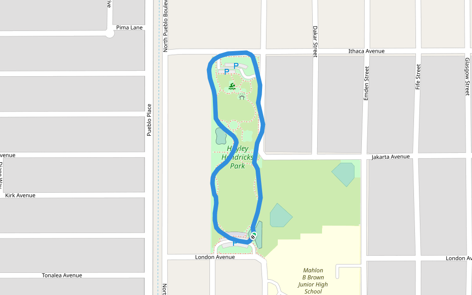 Hayley Hendricks Park Walking and Running - Henderson, Nevada, USA | Pacer