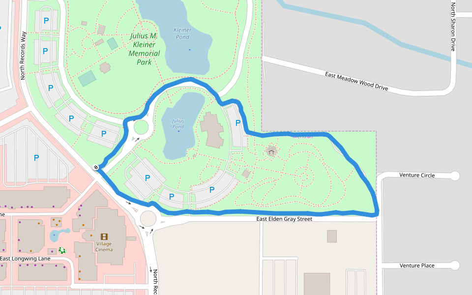 Small park Walking and Running - Meridian, Idaho, USA | Pacer