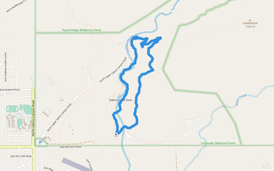 Coronado National Forest Walking And Running Trail - Tucson, Arizona ...