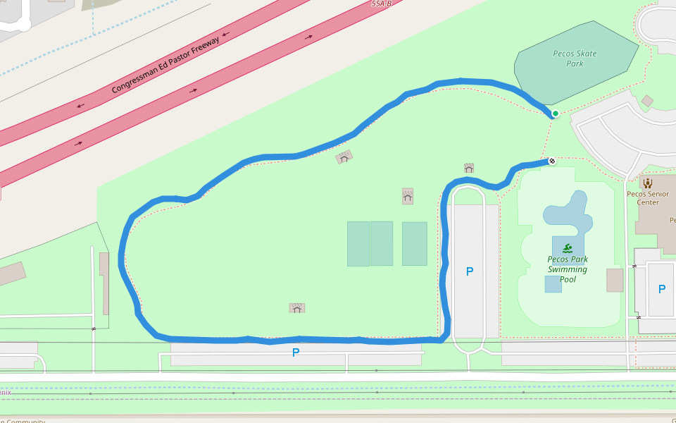 Pecos Park Walking and Running - Phoenix, Arizona, USA | Pacer