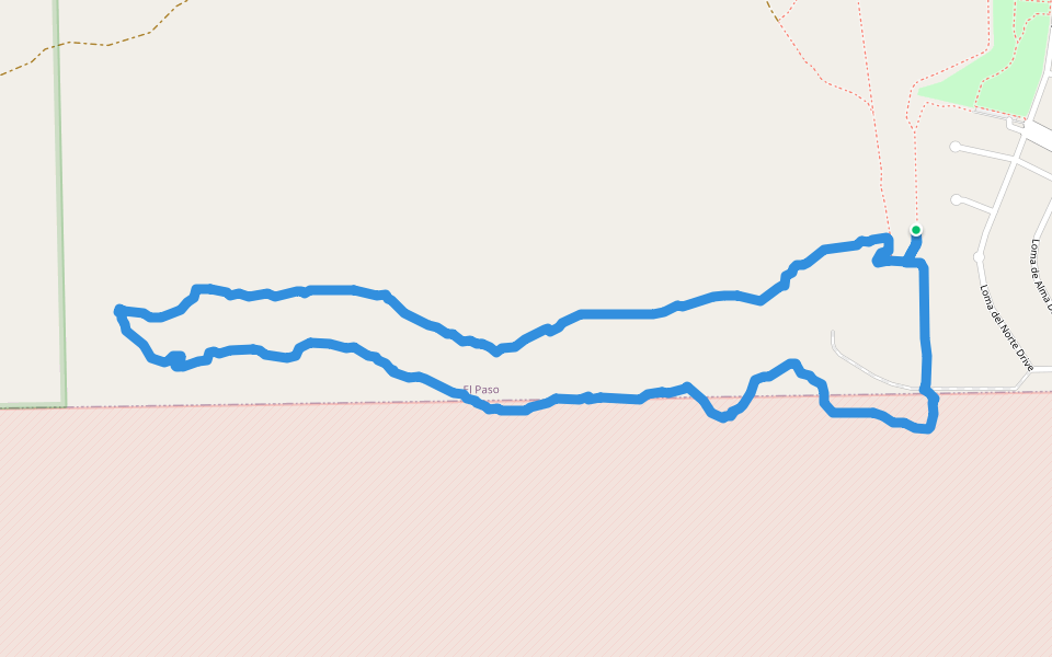 Franklin Mountains State Park in Texas | Walking Map