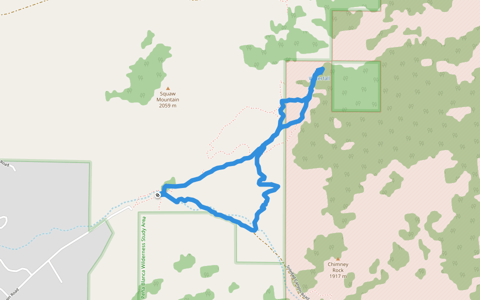 Monumento Nacional Organ Mountains-Desert Peaks in New Mexico | Walking Map