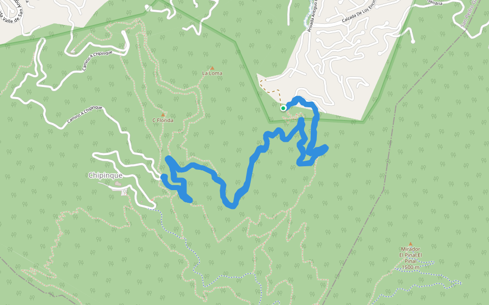 Chipinque National Reserve Hiking Trail - San Pedro Garza García, Nuevo ...