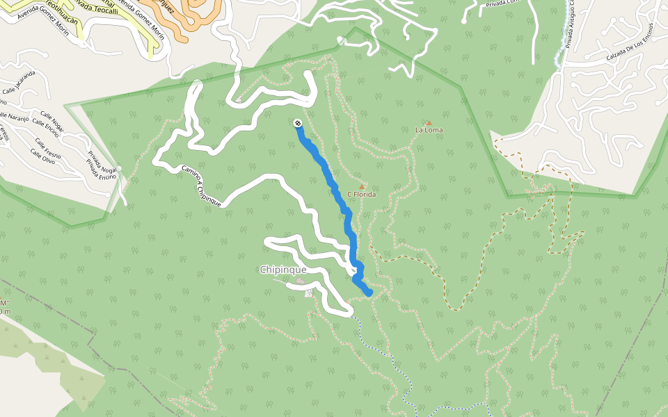 Reserva Nacional de Chipinque Trilha de caminhada - San Pedro Garza ...