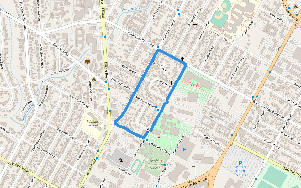 HHSC Walking And Running Trail - Austin, Texas | Pacer