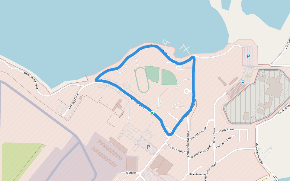 Texas Air National Guard Walking And Running Trail - Naval Air Station ...