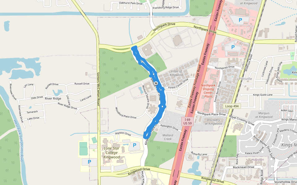 Kingwood Walking And Running Trail - Texas, USA | Pacer