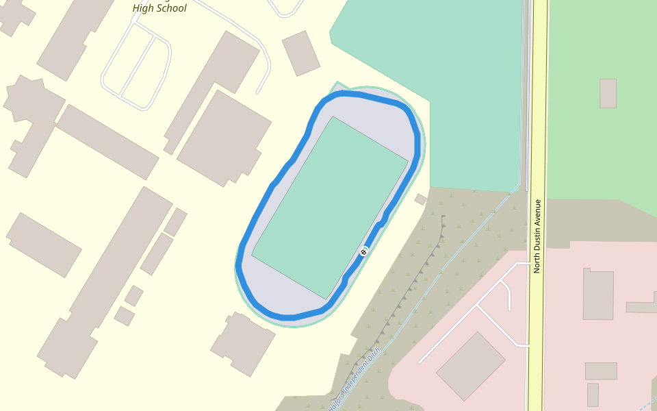 Farmington High School Walking And Running Trail - New Mexico, USA | Pacer