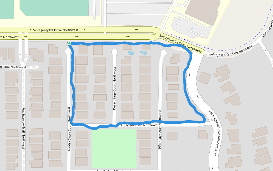 Saint Pius X High School in New Mexico | Walking Map