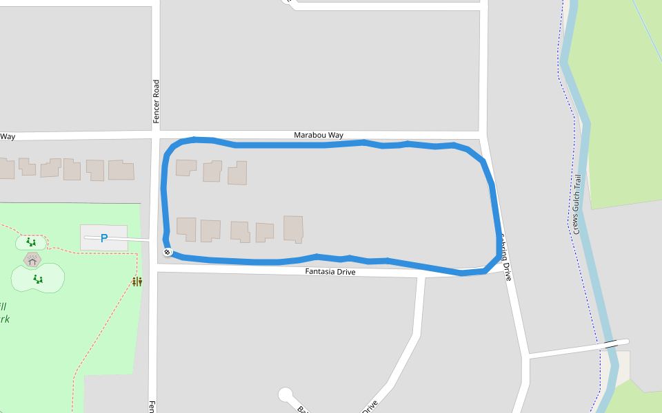 Windmill Mesa Park in Colorado | Walking Map