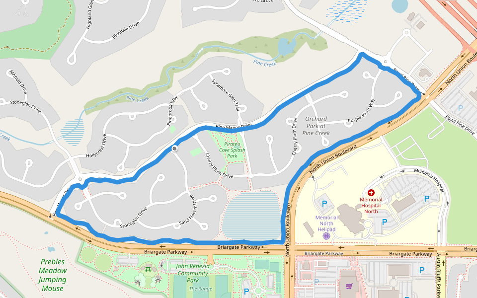 Pirate's Cove Splash Park in Colorado | Walking Map