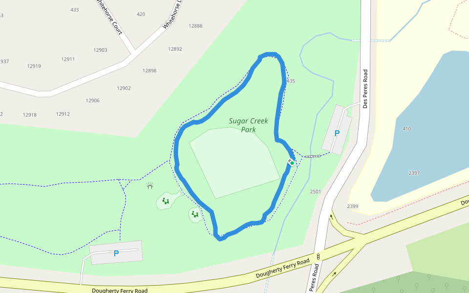 Sugar Creek Park Walking and Running - St. Louis, Missouri, USA | Pacer