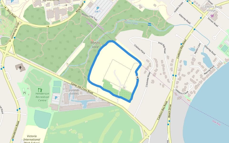 University of Victoria in British Columbia | Walking Map